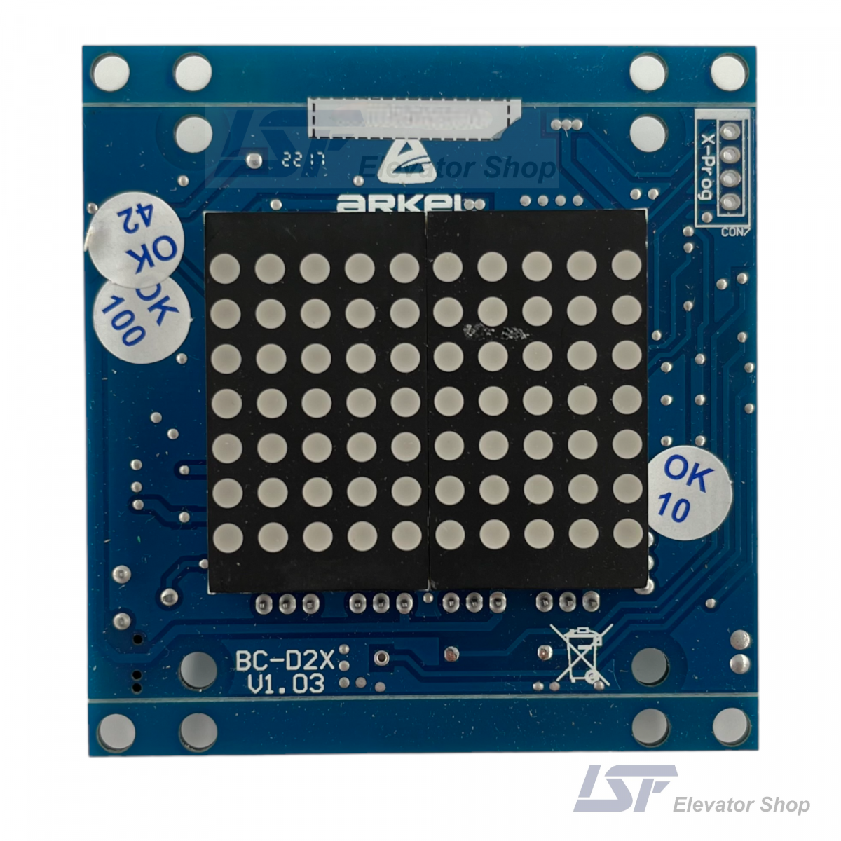 Buy BC-D2XAR Arkel Landing Call & Indicator Unit (2x30 mm Red Dotmatrix ...