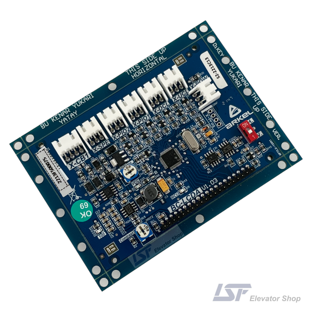 Arkel BC-LCDA Landing Call & Indicator Unit (128x64 pixel - 70x40 mm ...